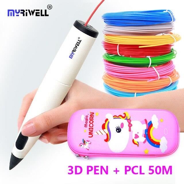Stylo 3d,stylo 3D, mode PCL commutable, filament PCL 150 mètres, coque ...