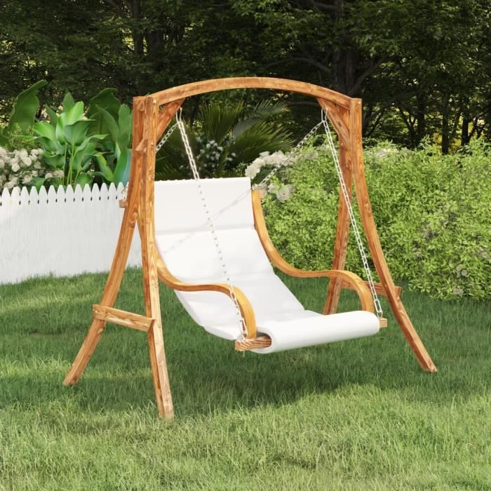 & Magnifique Balancelle de jardin et coussin idéal pour Exterieur ...