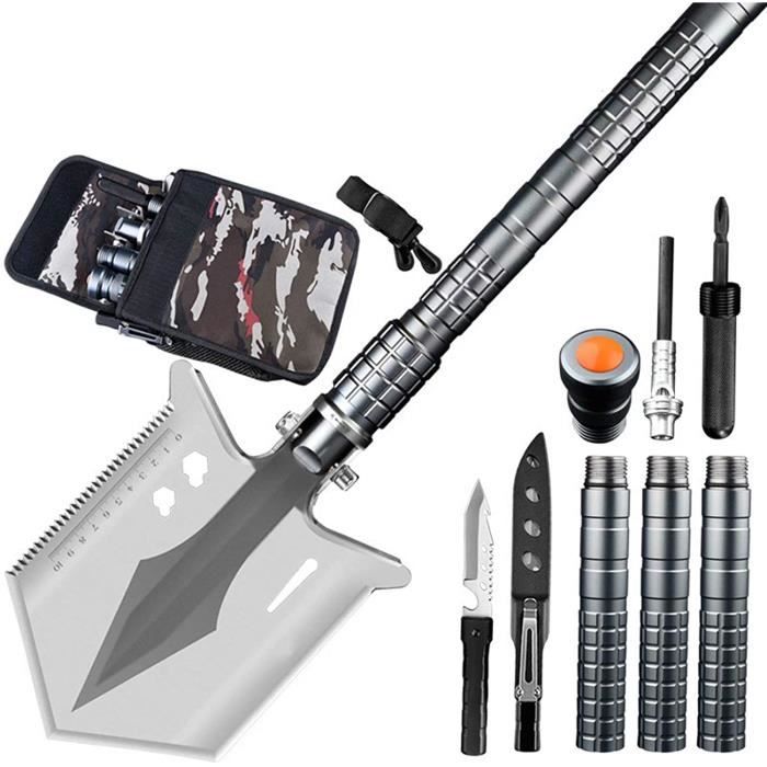 Pelle Pliante Tactique - Pelle de Camping de Survie Équipement Tactique ...