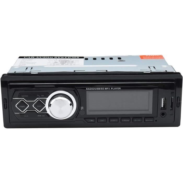 1Din Wince Autoradio Stéréo Autoradio Mp5 Lecteur Mp3 Bluetooth Avec Télécommande Fm Usb Sd Aux ...