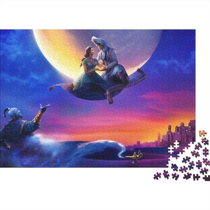 Puzzles 1000 Pièces Pour Adultes Aladdin Puzzle 1000 Pièces Pour ...
