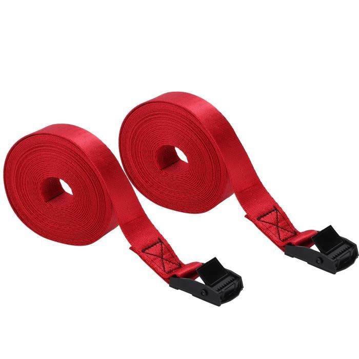 EJ.life Sangle d'arrimage 2 pièces sangle d'attache en alliage de zinc ...