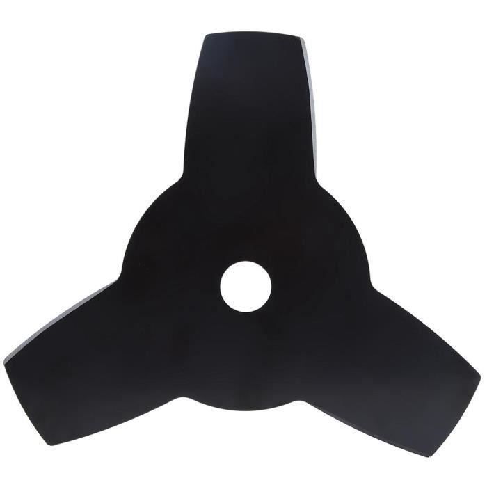 NY04327-Fafeicy Lame de débroussailleuse 20mm 3 dents en acier au manganèse débroussailleuse ...