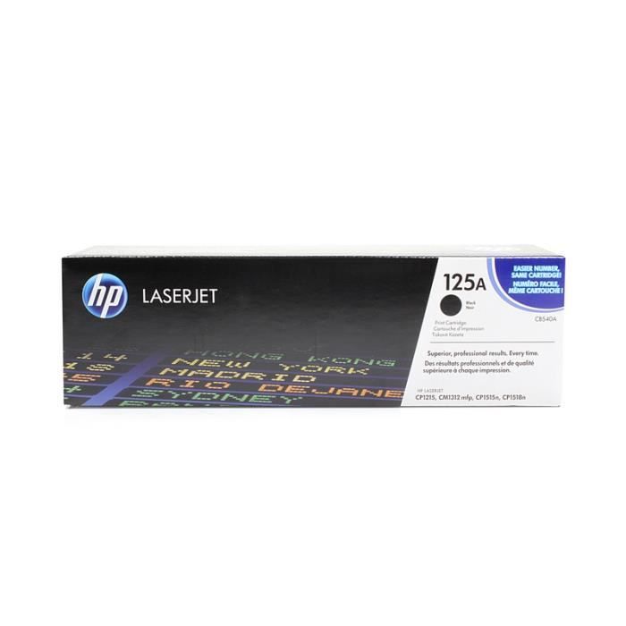 HP Color LaserJet CM 1312 NFI MFP - Original HP CB540A - Cartouche de ...
