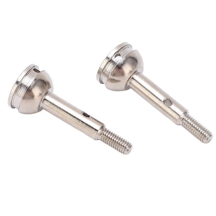 KIMISS Essieu de roue de voiture RC 1 paire d'essieux de roue de ...