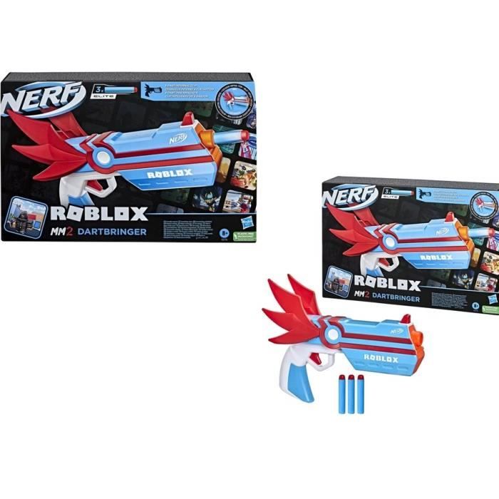 PISTOLET MOUSSE NERF ROBLOX MM2 DARTBRINGER - Cdiscount Jeux - Jouets