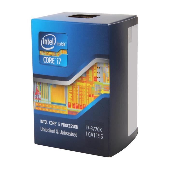 Processeur - Intel Core i7-3770K - Core i7 3rd Gen Ivy Bridge Quad-Core 3.5GHz (3.9GHz Turbo ...