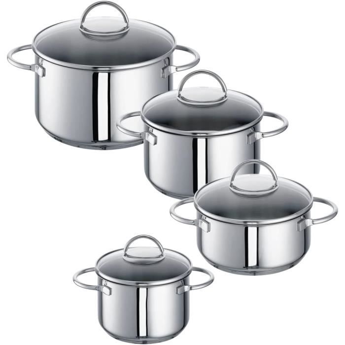 253101–04 Take-4-Pot-Set Ravenne, Avec Tamis.[J7894] - Cdiscount Bricolage