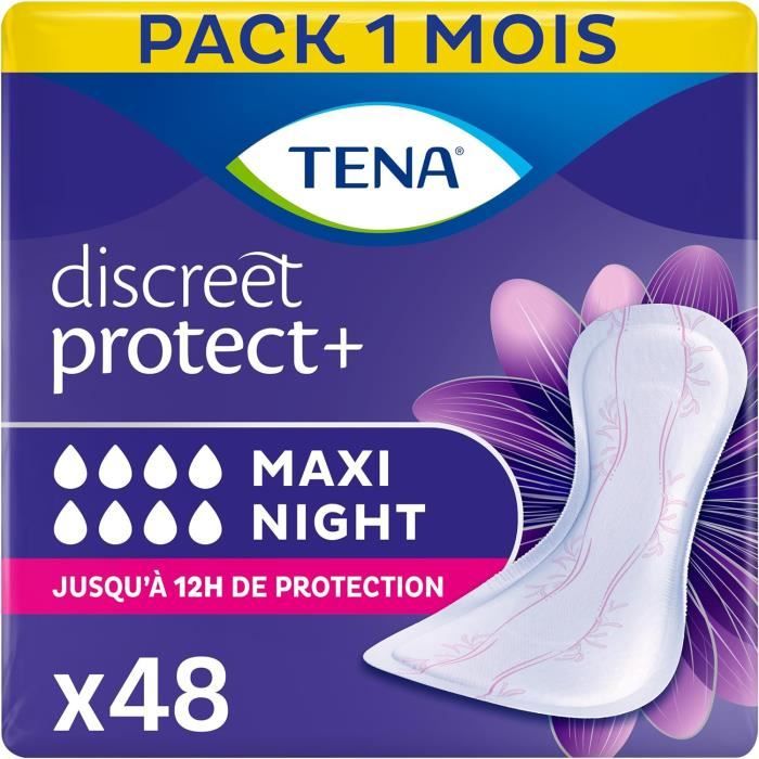 Discreet Maxi Night Â\U201C Serviettes Incontinence Femme - Post ...