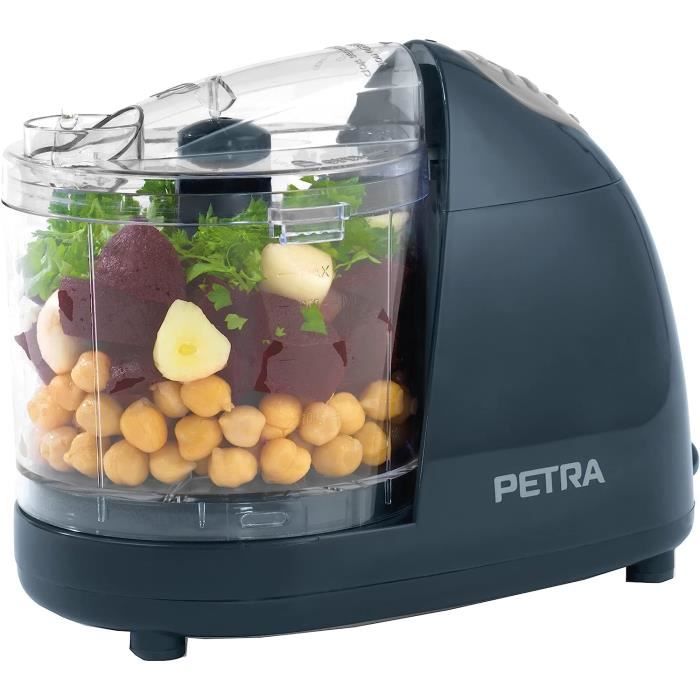Petra PT2182HEVDEEU10 Mini hachoir Pro compact avec lame amovible en ...