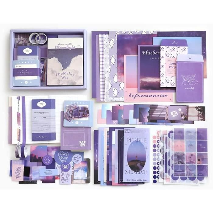 Lightheart Design Journal intime A6 Carnet de voyage Bullet Journal Set ...