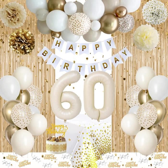 Decoration Anniversaire 60 Ans