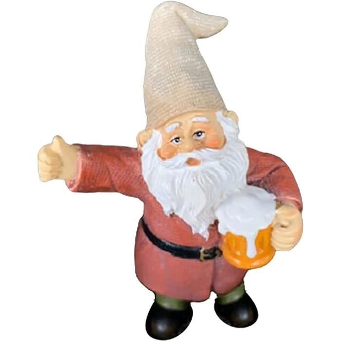 Nain De Jardin Humour Doigt D'Honneur Nains Deco Exterieur Sculptures ...