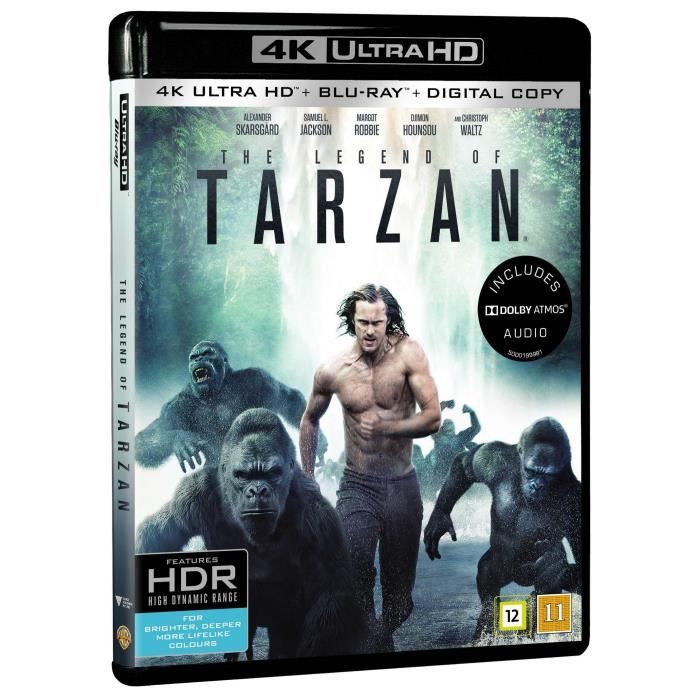 SF STUDIOS THE LEGEND OF TARZAN BLU-RAY 4K ULTRA HD (1000620723 ...