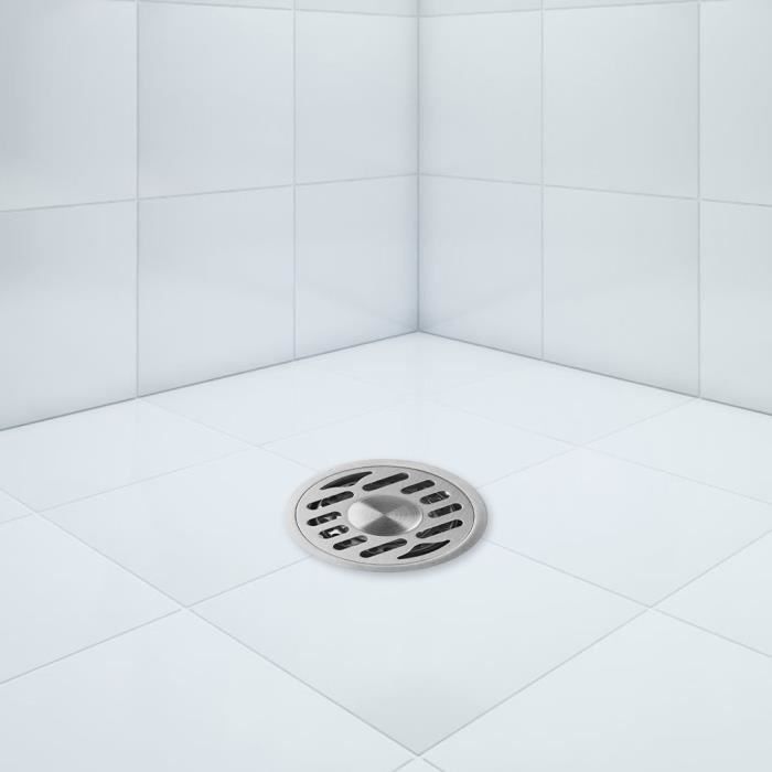 RHO-Drain de sol (10cm Silicone Floor Drain Dual Purpose)3 Couvercle De ...