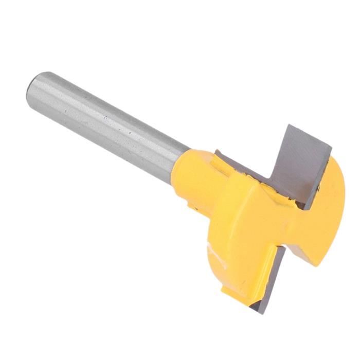 Fraise à fente en T YOSOO - Alliage incisif - Acier au carbone - 1/4in Shank - Blanc - Cdiscount ...