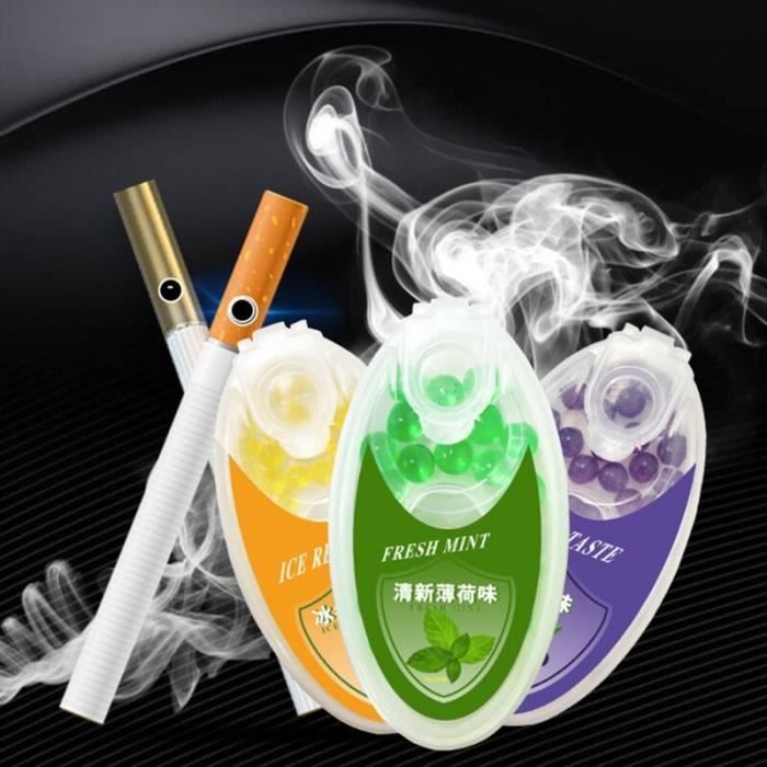 Pierres précieuses,Mélange de capsules de Menthol aux saveurs de fruits ...