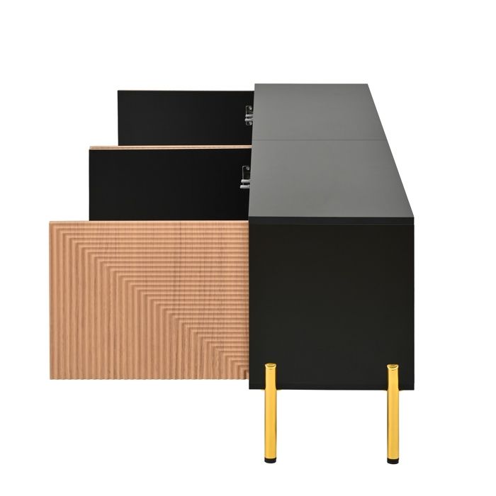 Meuble TV Moderne,Support TV,Meuble Télé,Meuble TV Bois,quatre portes ...