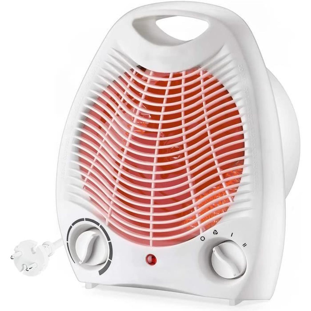 Radiateur Soufflant Mobile, Petit Chauffage Electrique Economique avec ...