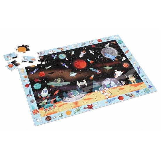 Puzzle - SCRATCH - Discovery - 200 pièces - Thème Science et espace - À ...