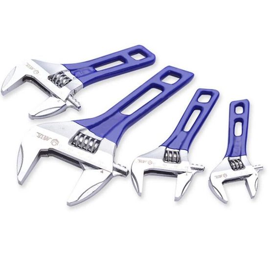 Clé à molette - YWEI - Bleu - 24/30/34/44mm - Outils manuels de ...