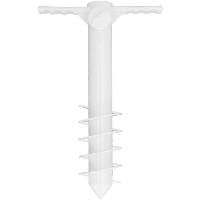 Ancrage de Sable pour Parasol de Plage Support Robuste avec Tarire Vis ...