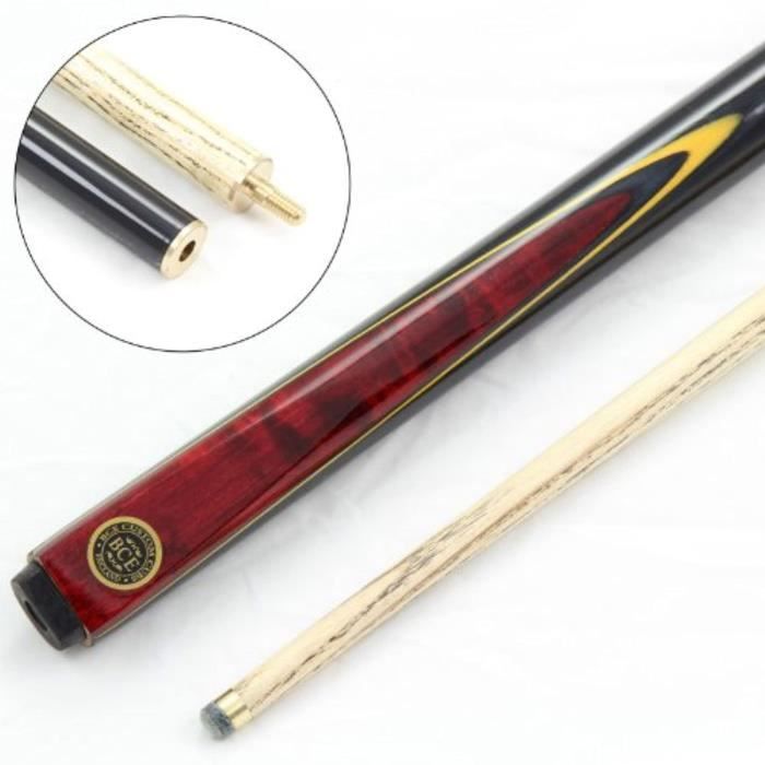 Billard MS901 Queue de billard en frêne en deux pièces Red Birds Eye ...