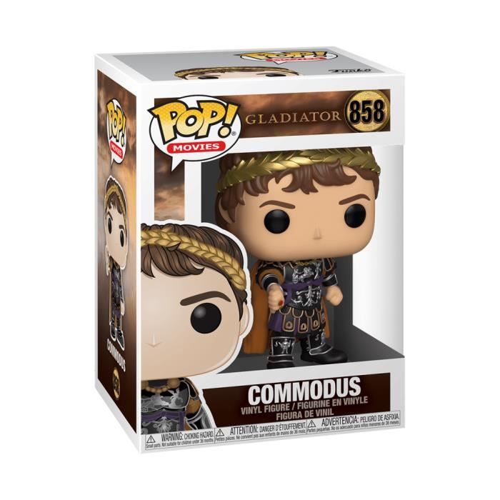 Figurine GLADIATOR - Bobble Head POP N° 858 - Commodus - Cdiscount Jeux ...