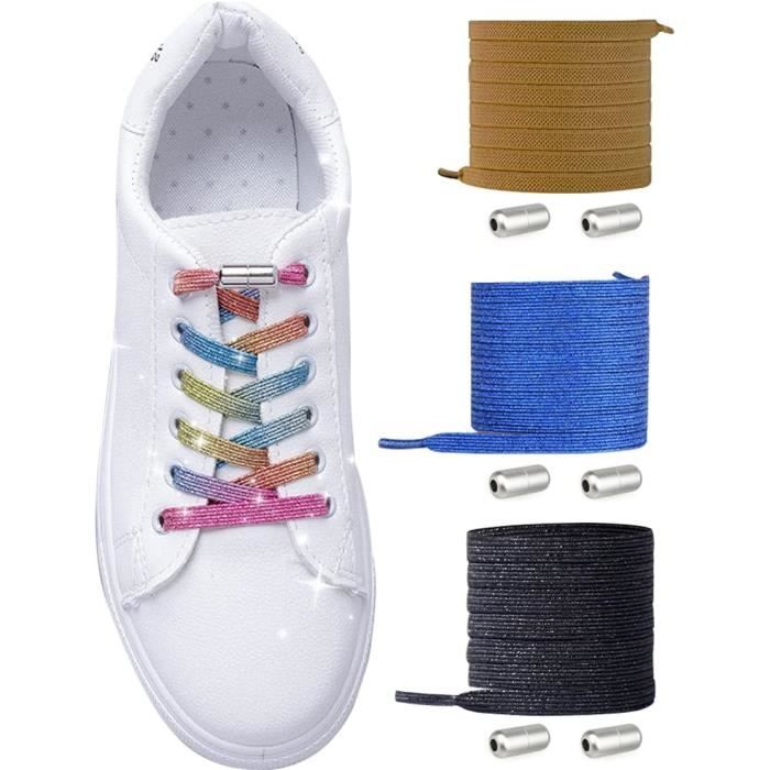Lacets Élastiques Pour Adulte Enfant - Élastiques Lacets Sans Nœuds ...