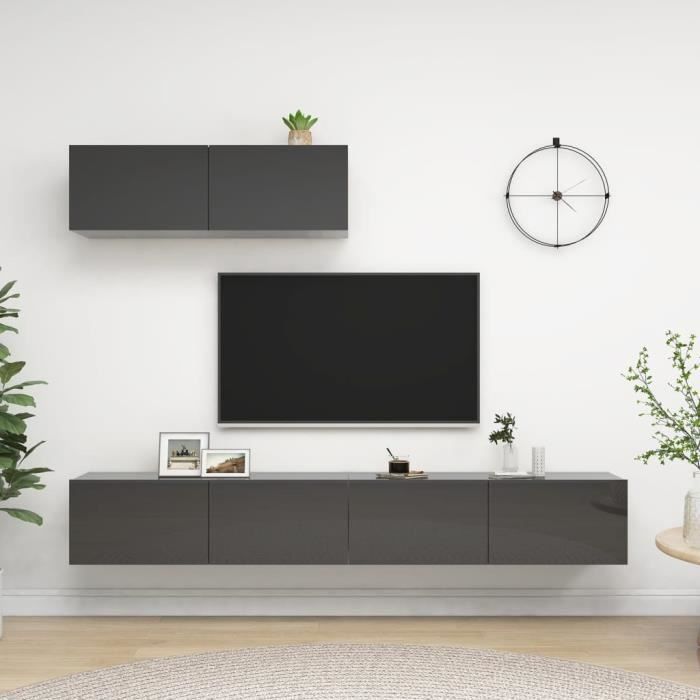 501|Design 2022® Meuble Télévision Scandinave décor - 3 pcs NEW ...