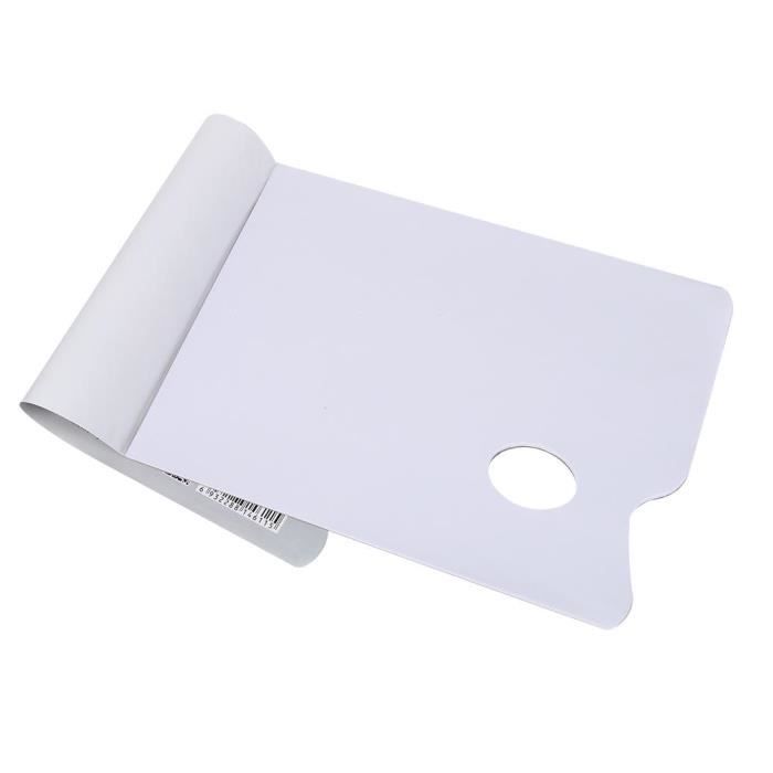 Fydun Palette jetable Artiste jetable déchirer la palette de papier ...