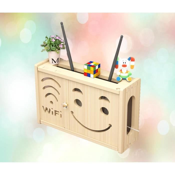 Boîte Rangement Mural Etagere Pour Decodeur Rangement Boîte Mural ...