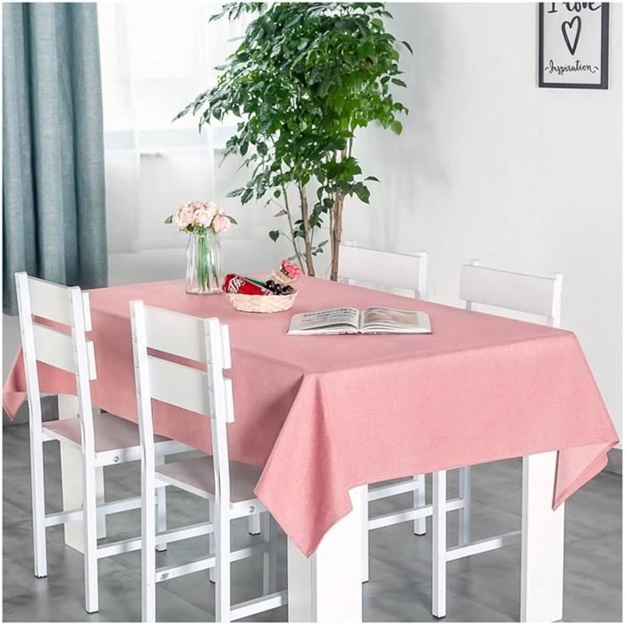 Nappe Pour Table Basse De Salon En Toile Ciree Rectangulaire Couleur ...