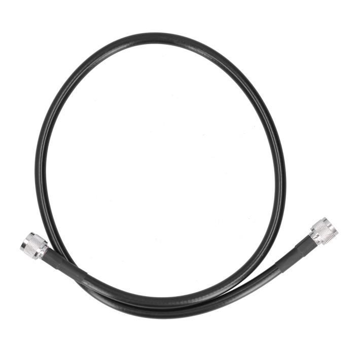 EJ.life câble coaxial à 7 conducteurs Câble coaxial 7 conducteurs N‑JJ ...