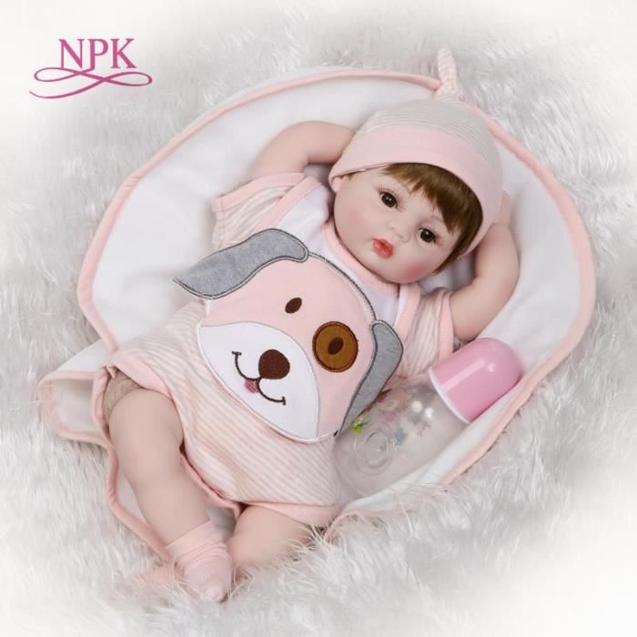 LOLI poupée bébé reborn, nouveau design, doux au toucher, avec corps en ...
