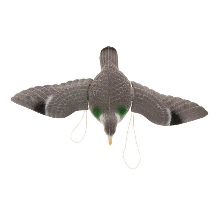 Prowler Faux Pigeon Ailes En Mouvement-Réaliste Effrayer Les Oiseaux ...