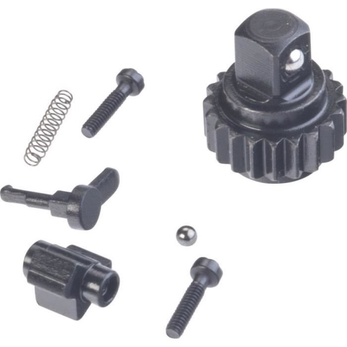 Kit de réparation clé 1/4" Hazet - METABO - Complet à cliquet - 7 ...