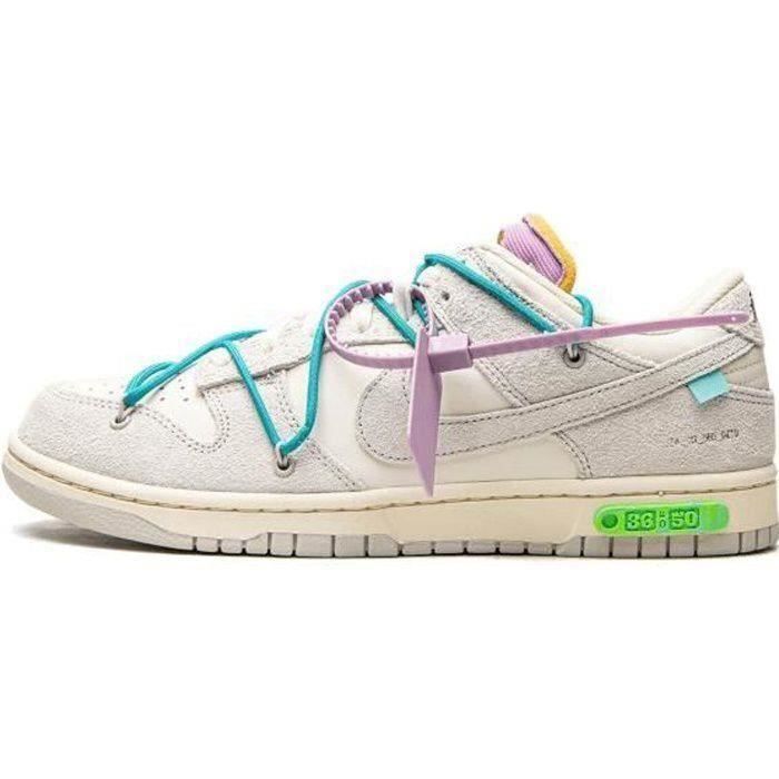 Baskets SB-Dunks Chaussures Low Off-White Lot 36 - AUTREMENT - Blanc ...