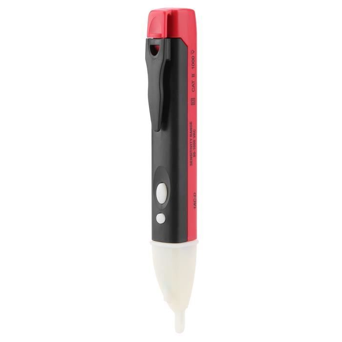 OMABETA Crayon de test rouge Crayon de Test Détecteur d'Électricité ...