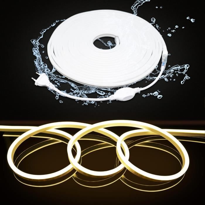 Bande De Néon Led Flexible 230V, Perles Lumineuses Lumineuses ...