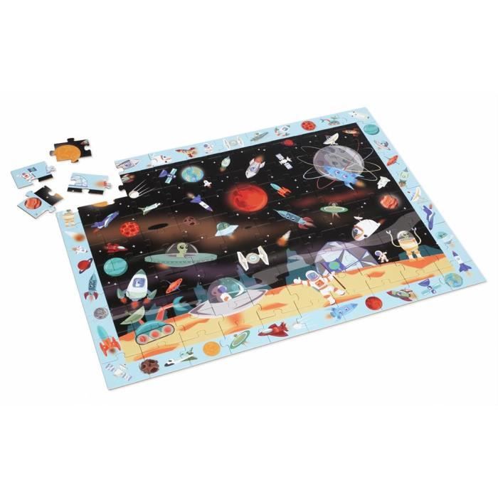 Puzzle - SCRATCH - Discovery - Espace - 100 pièces - Éducatif et ...