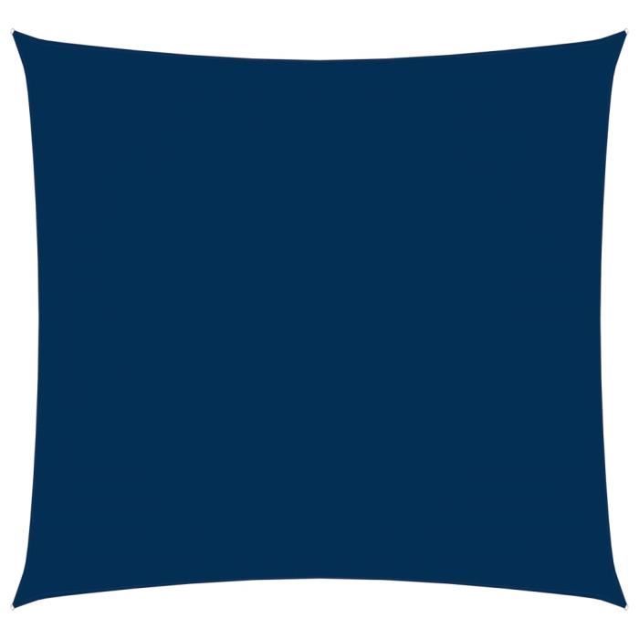 PAL-Voile de parasol tissu oxford carré 2,5x2,5 m bleu-PAL135521 ...