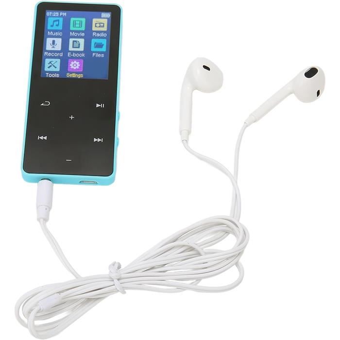 Lecteur Mp3 Mp4 Avec Bluetooth 5.0, Lecteur De Musique 1.8Inch, Lecteur ...