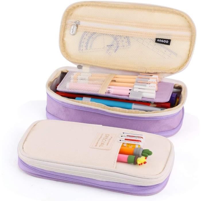Toile Trousses Scolaire Évolutif Petite Poche Crayon Case Grande ...