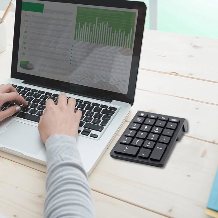 Rf304 Clavier Numérique À Réponse Rapide Plug Play 22 Touches Usb 2,4 G ...