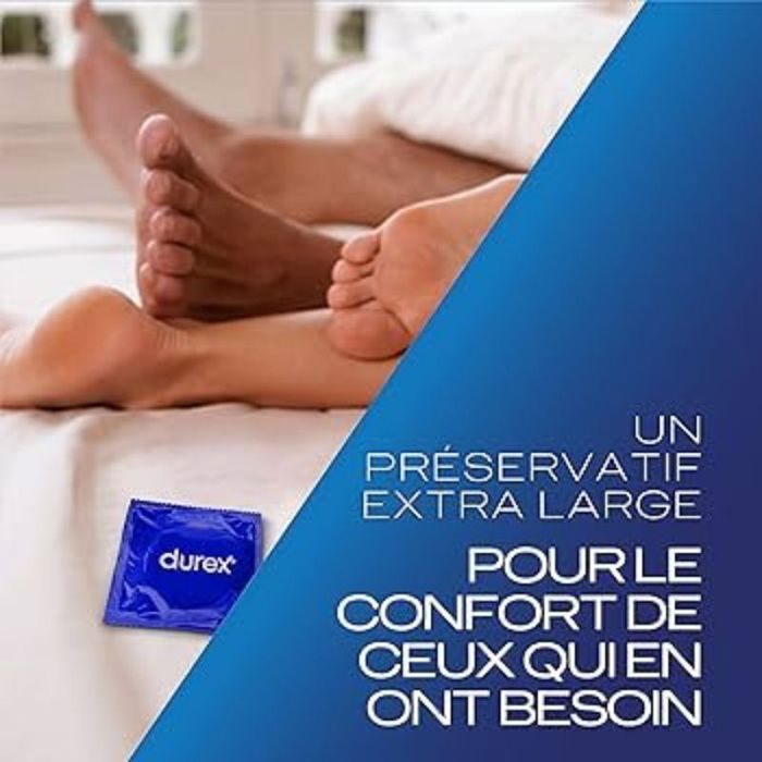 12 Préservatifs Durex XL Naturel pour Homme Lot capotes pour hommes ...