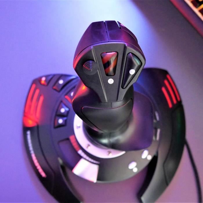 Joystick Thrustmaster T.FLIGHT STICK X pour PS3 et PC - Noir - 12 ...