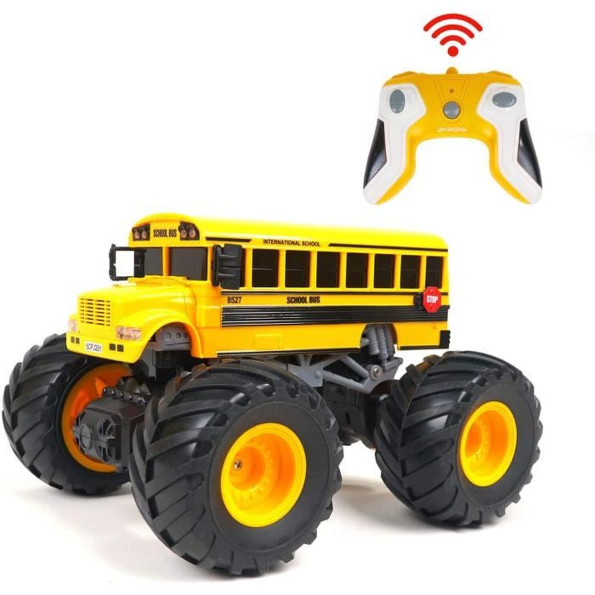Voiture Telecommandé - Autobus Scolaire RC - LumièRe LED et Sons ...