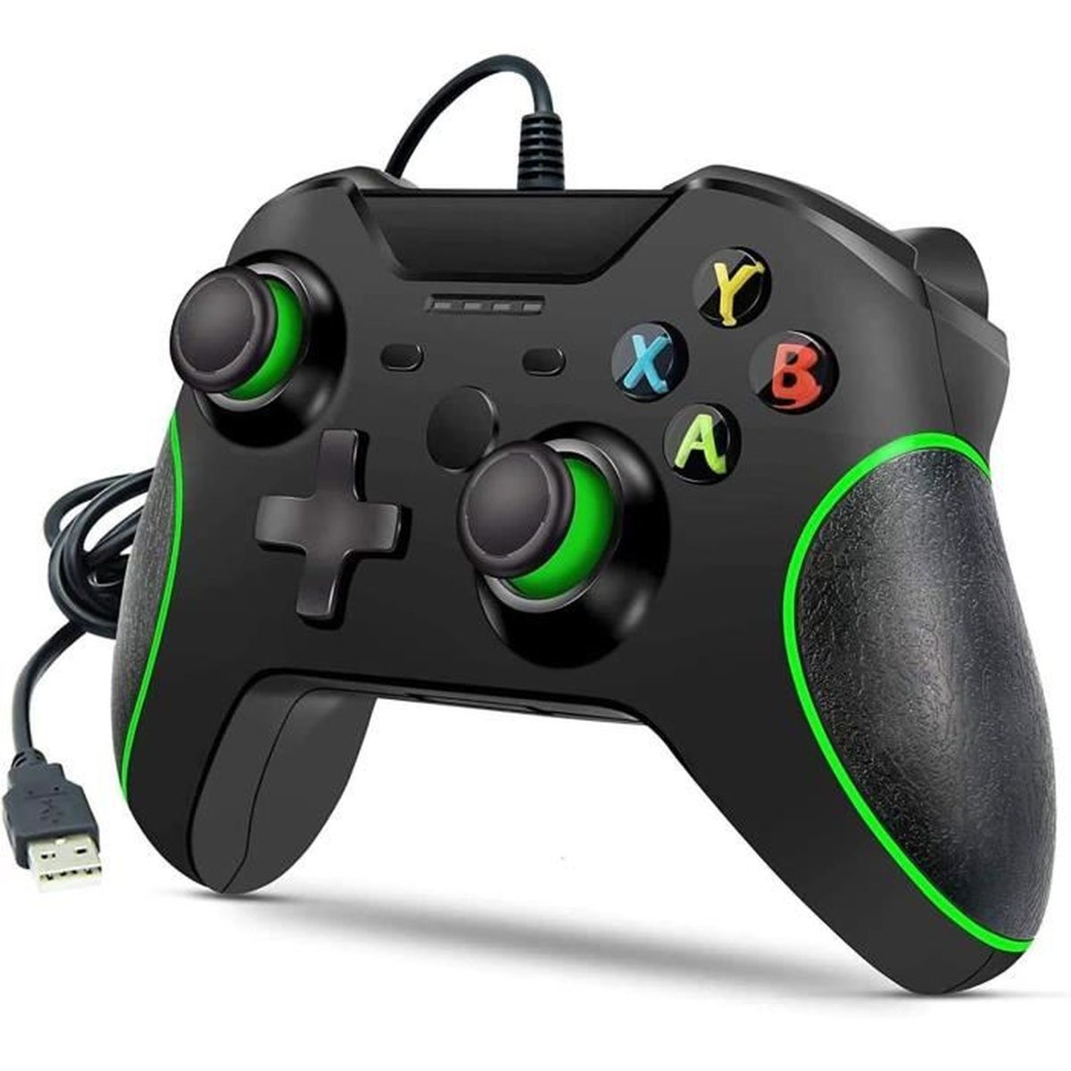 Manette pc Xbox Filaire Xbox One Manette de Jeu USB Compatible avec ...