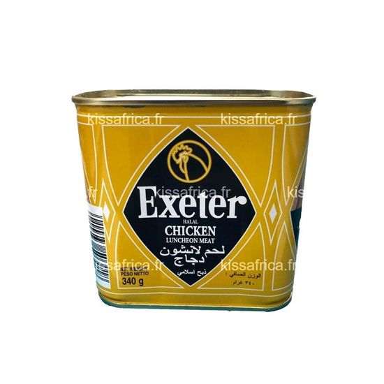 EXETER Chicken Luncheon Meat Halal 340g - Viande de Poulet en Boîte ...
